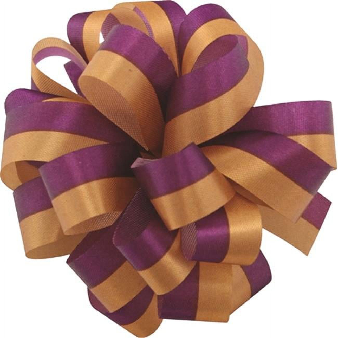 Offray Spirit Ribbon 7/8" Purple/Gold - Walmart.com