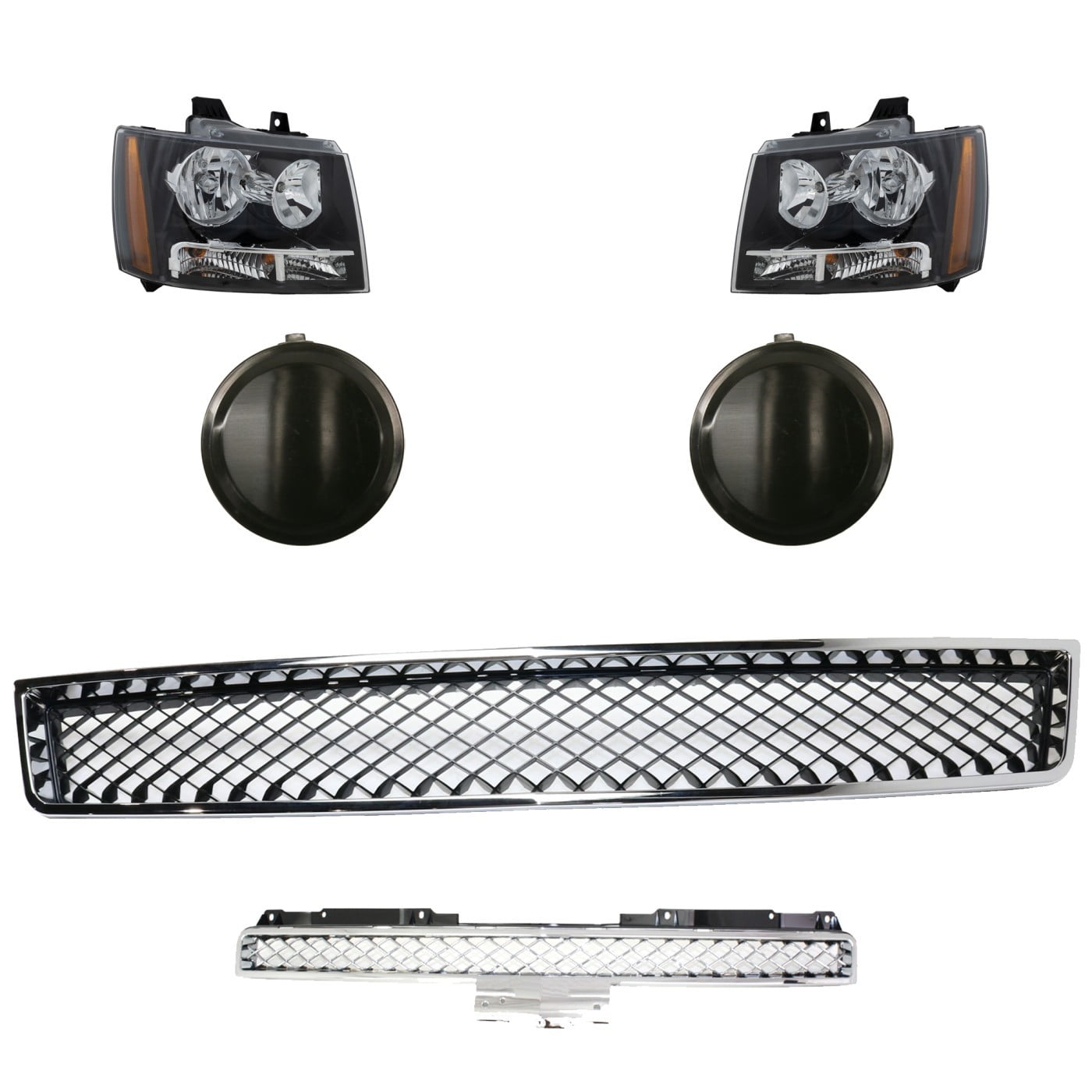 Offroad Pro Head Driving Headlamp Kit - Dual Placement for yTahoe - for ...