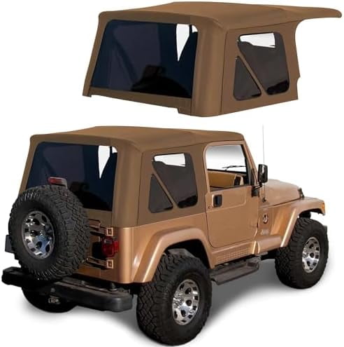 Offroad Soft Top for 1997 to 2006 Jeep Wrangler TJ - Spice, Sailcloth ...