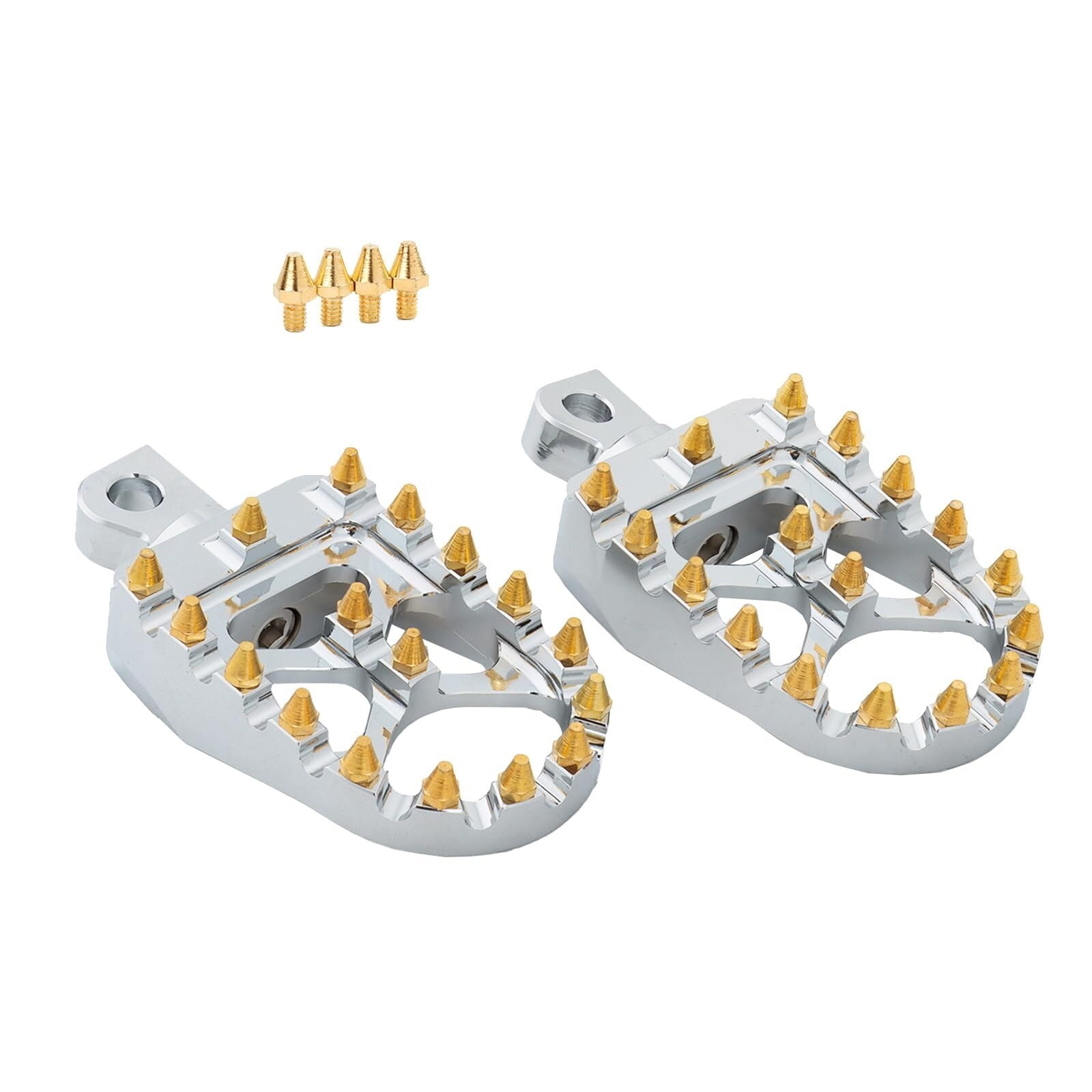 Offroad Wide Foot Pegs Footrest Pedals for Harley Dyna Street Bob ...