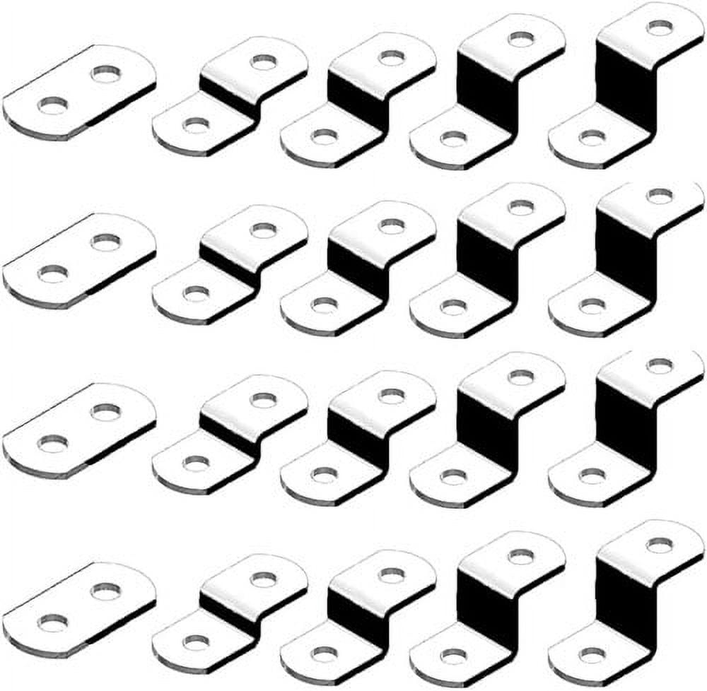 Offset Canvas Clips for Picture Framing Assorted Small Sizes, 10 Each 0 ...