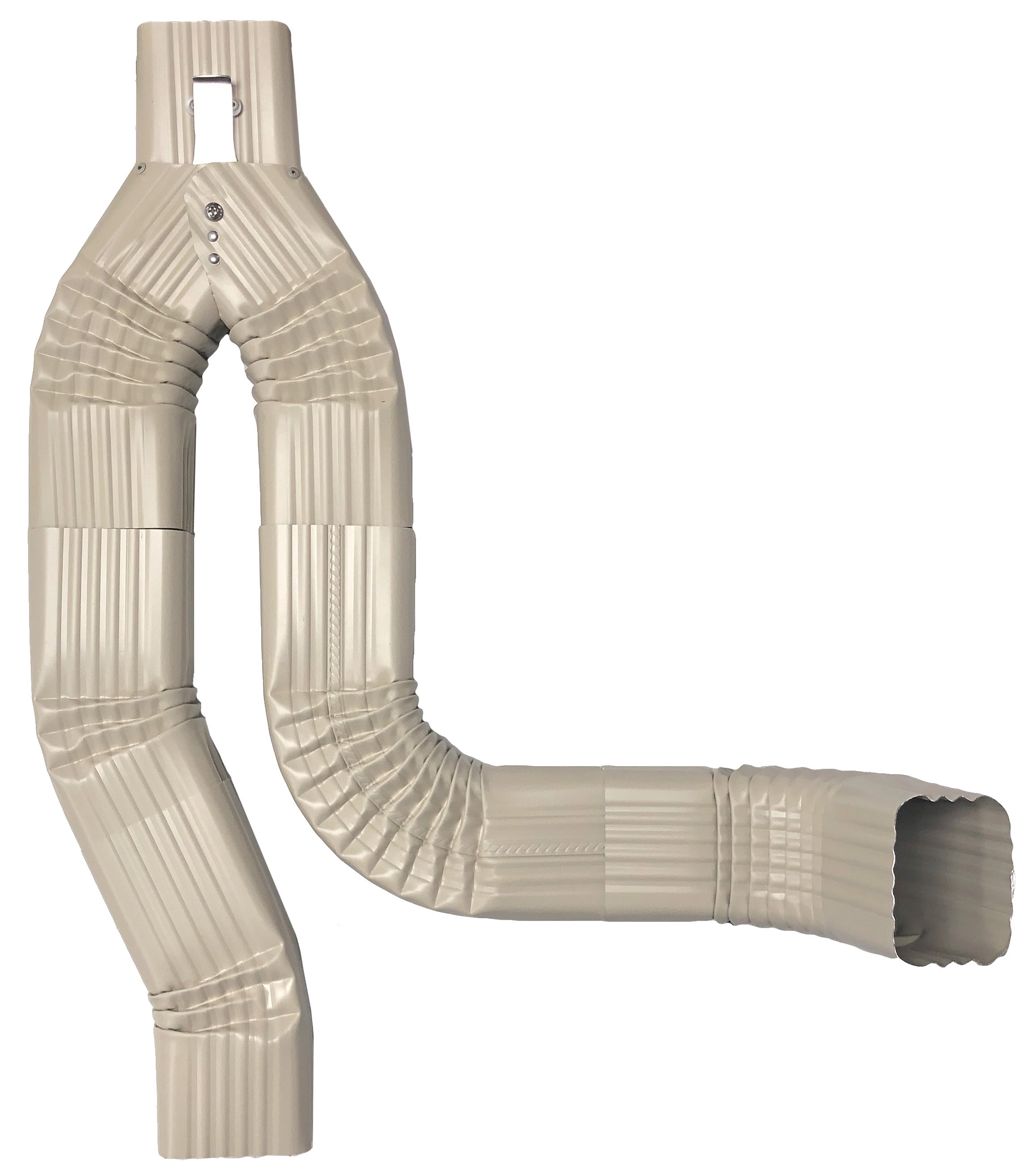 Offset Downspout Diverter for Rain Barrels (2X3, WICKER) - Walmart.com