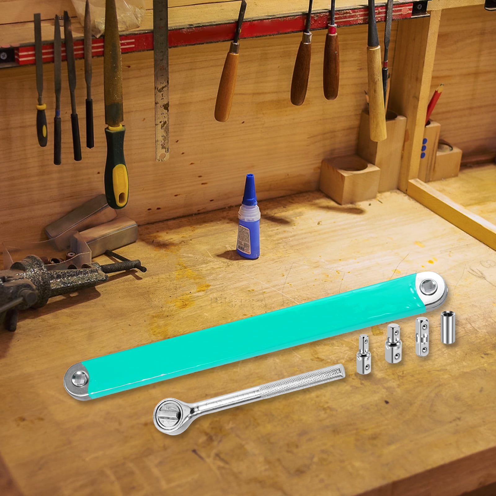 Offset Extension Wrench Set 15.4 Inches Carbon Steel Extension Wrench ...