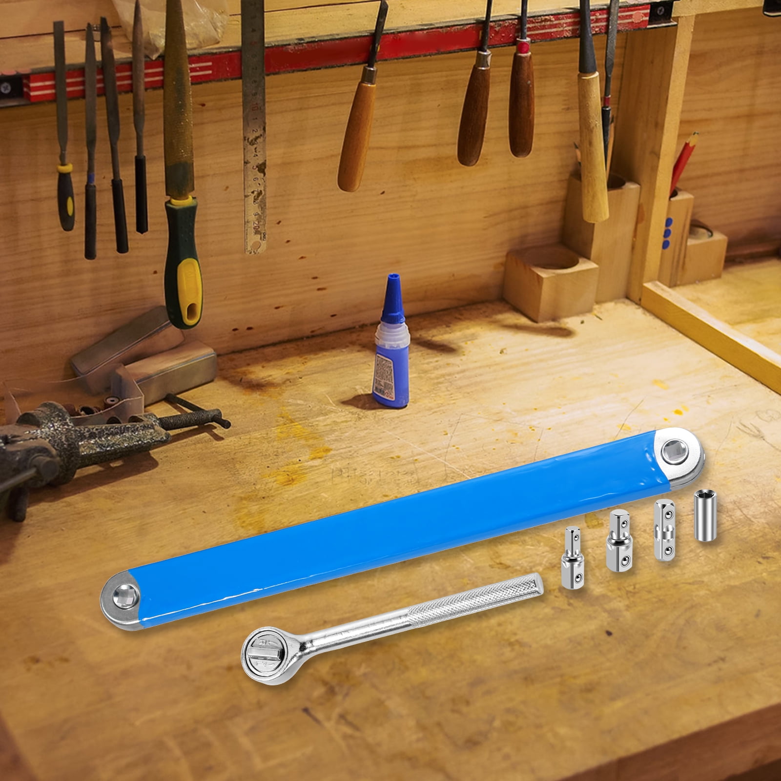 Offset Extension Wrench Set 15.4 Inches Carbon Steel Extension Wrench ...