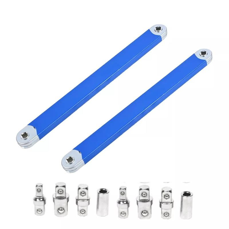 Offset Extension Wrench Set - Includes 1/2", 1/4" & 3/8" Impact-Grade ...