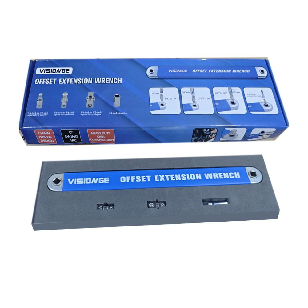 Offset Extension Wrench, Tight Reach Extension Wrench 2024 K6C5 ...
