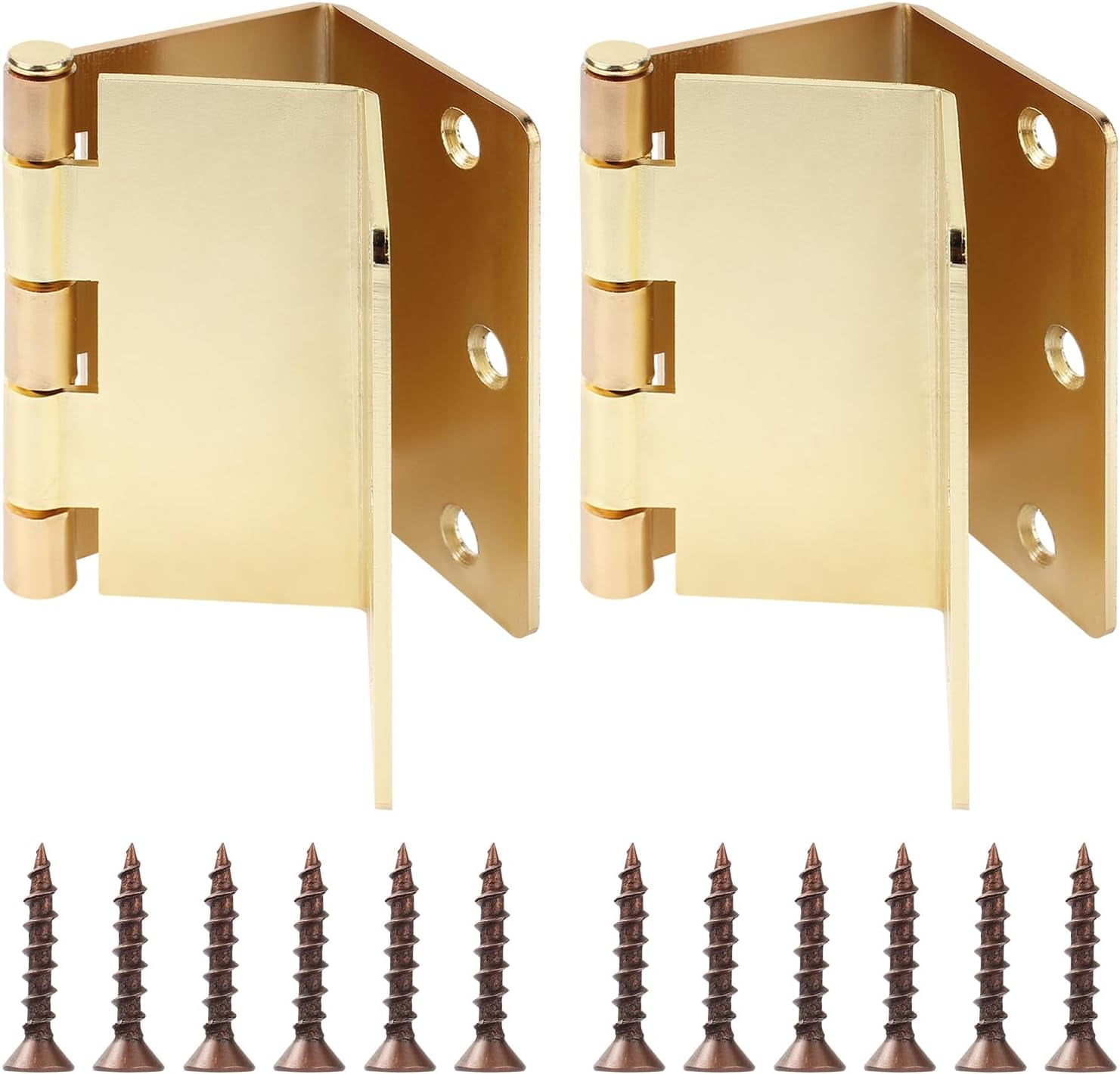 Offset Hinges 3.5 inch Swing Door Hinges (2 Pcs) for Handicap Brass ...