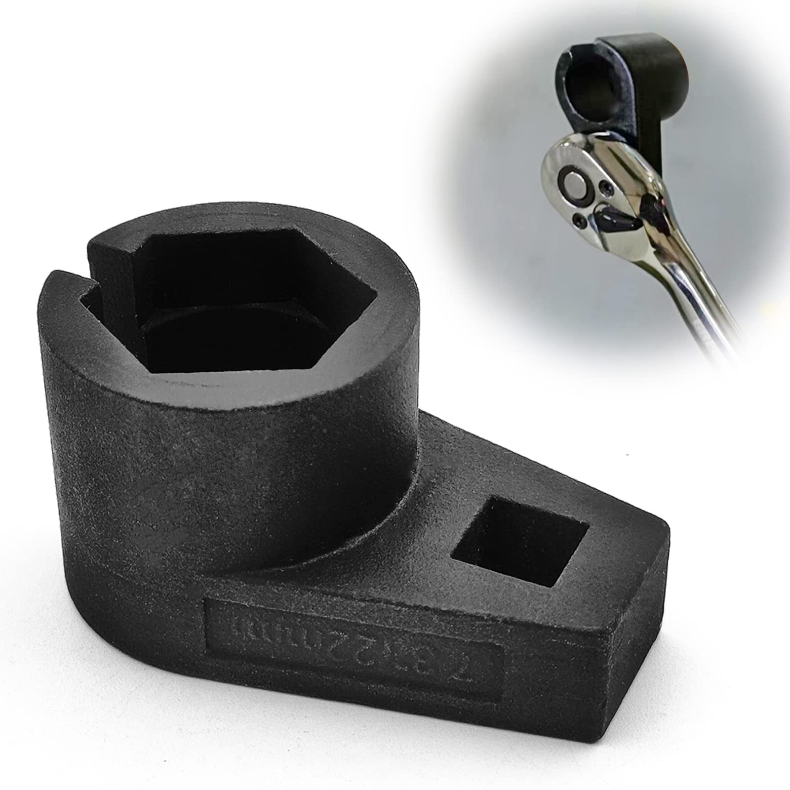 Offset Oxygen Sensor Socket, 3/8-Inch Drive by 7/8-Inch 22mm, Wire Gate ...
