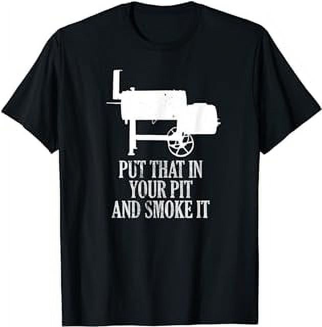 Offset Smoker BBQ Pit Accessory Pitmaster Funny Dad Gift Men - Walmart.com