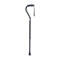 Offset handle adjustable aluminum cane, bronze, 1 ea - Walmart.com
