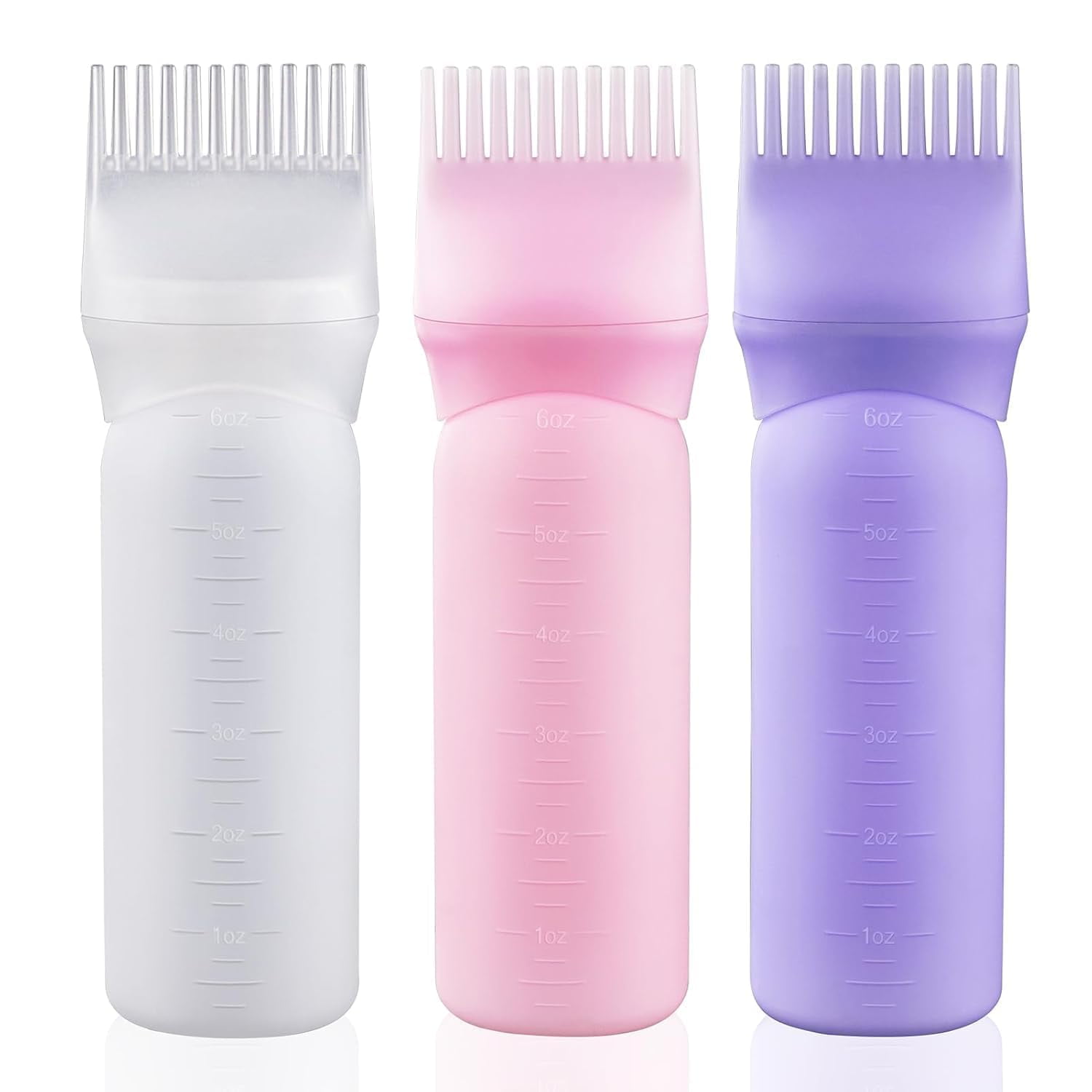 OffyBird Root Comb Applicator Bottle for Hair Dye Oil Hair Coloring ...
