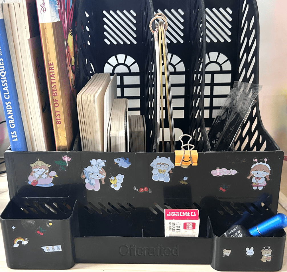 Oficrafted Desk File Rack for School Supplies - Walmart.com