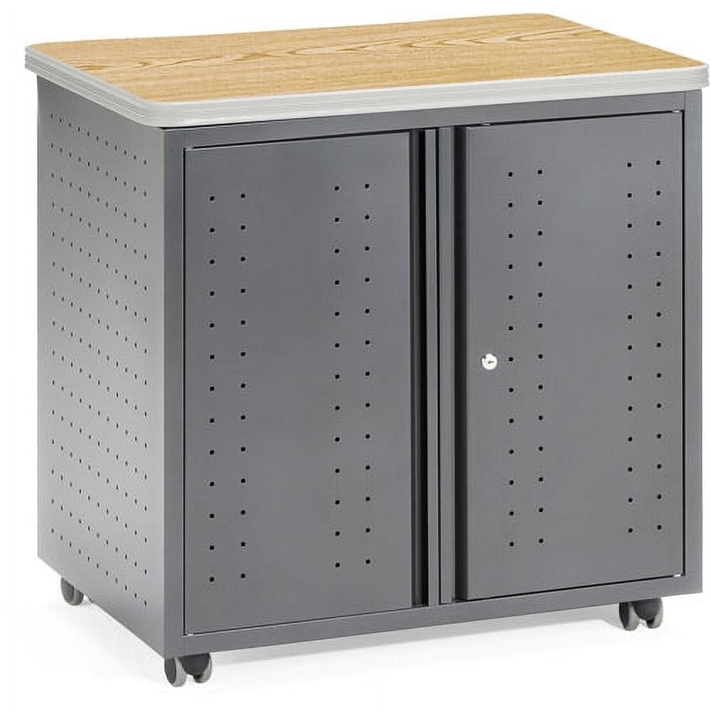 Ofm 66746 Pedestal 30" X 24" - Top - Oak - Walmart.com