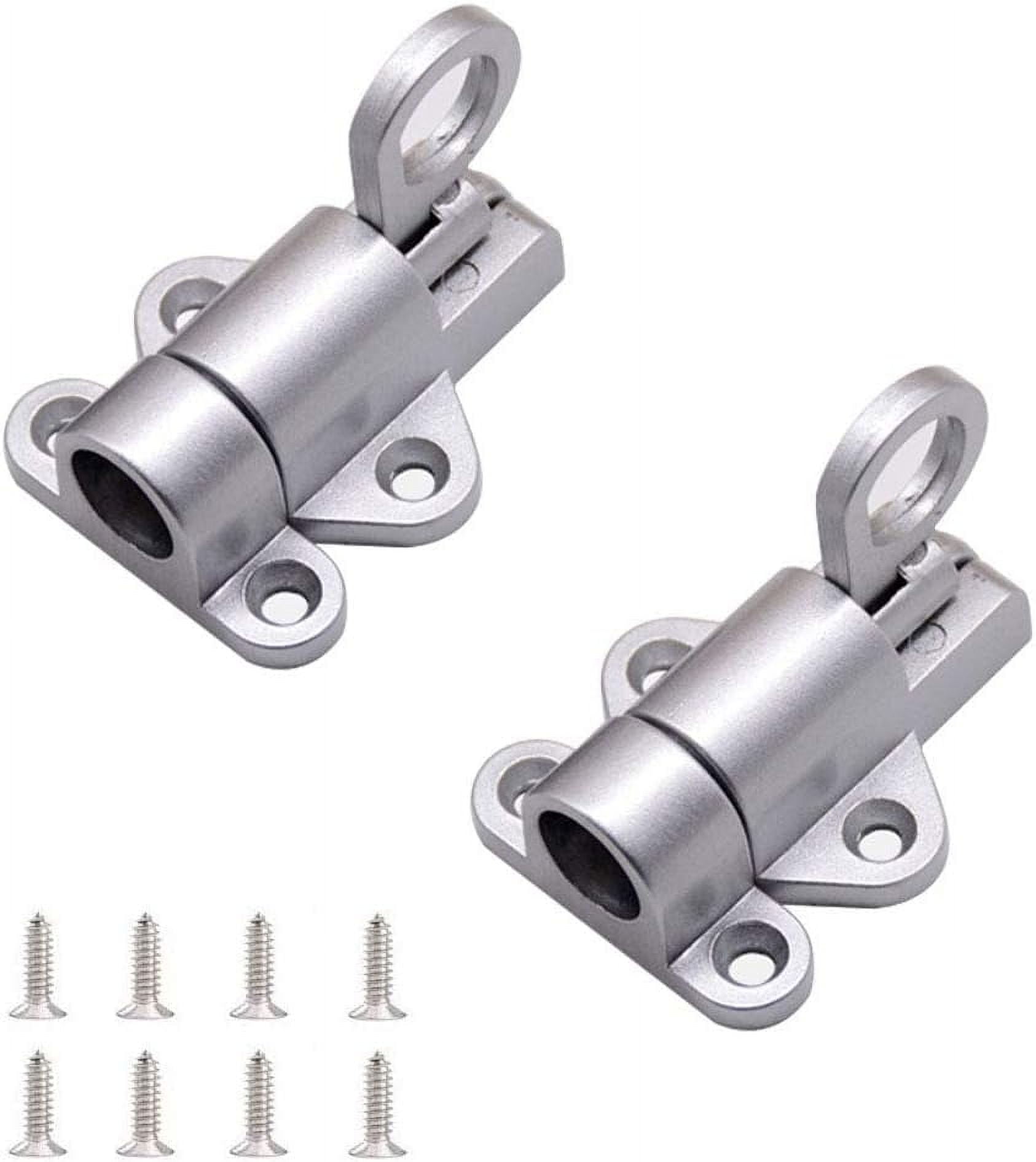 Ofocase 2pcs Self-Closing Door Latch, Spring Door Lock Latch Spring ...