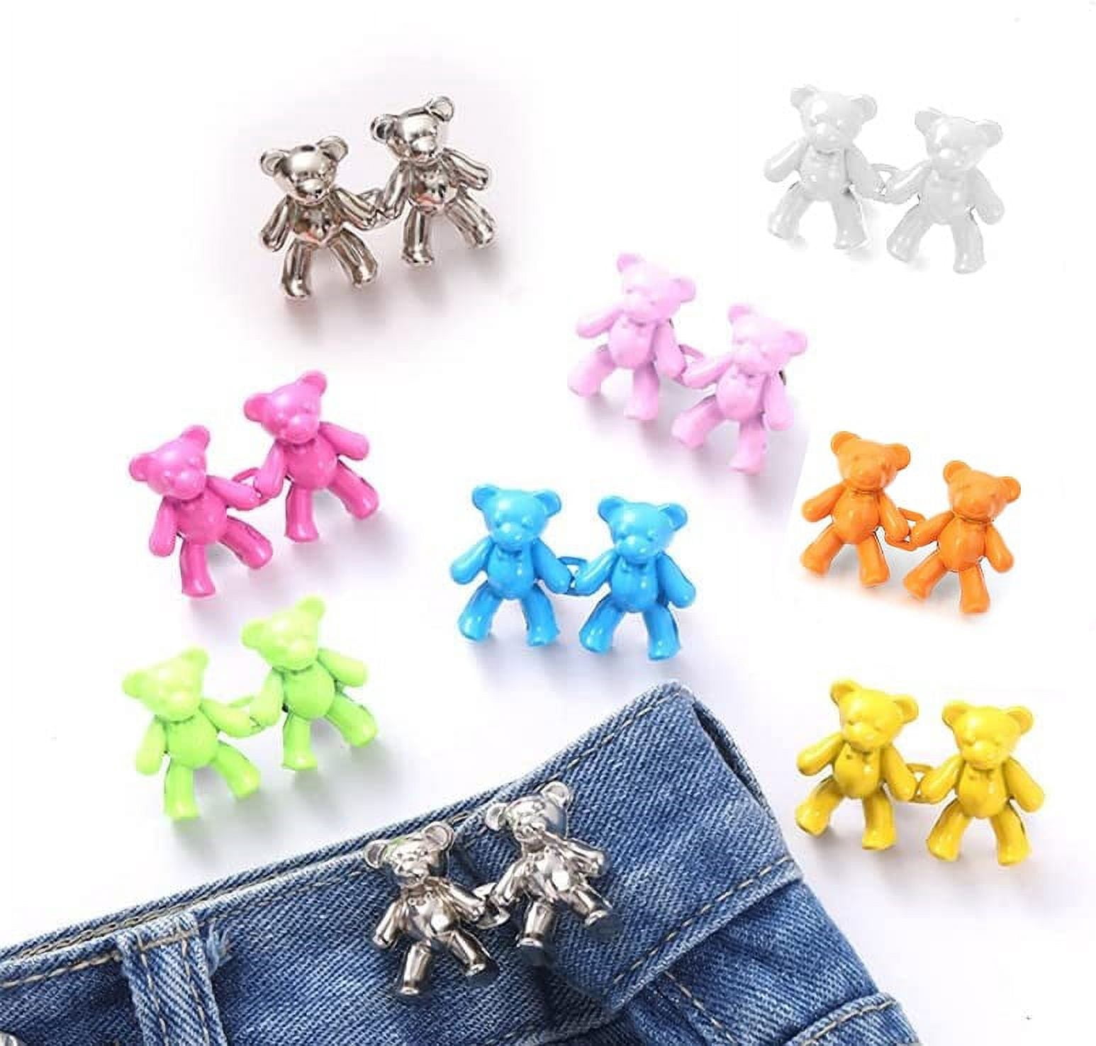 Ofocase 8 Sets Jeans Button, Adjustable Jean Button Pin Detachable ...