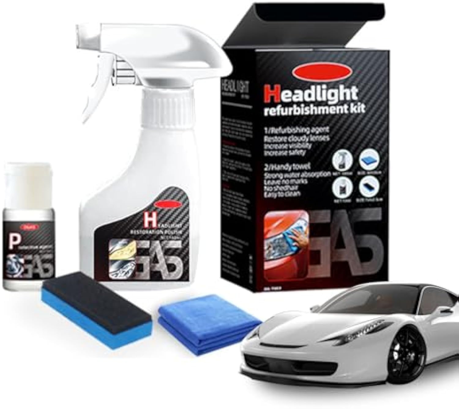 Ogas Headlight Restoration, Lifesparking Headlight Restoration Spray ...