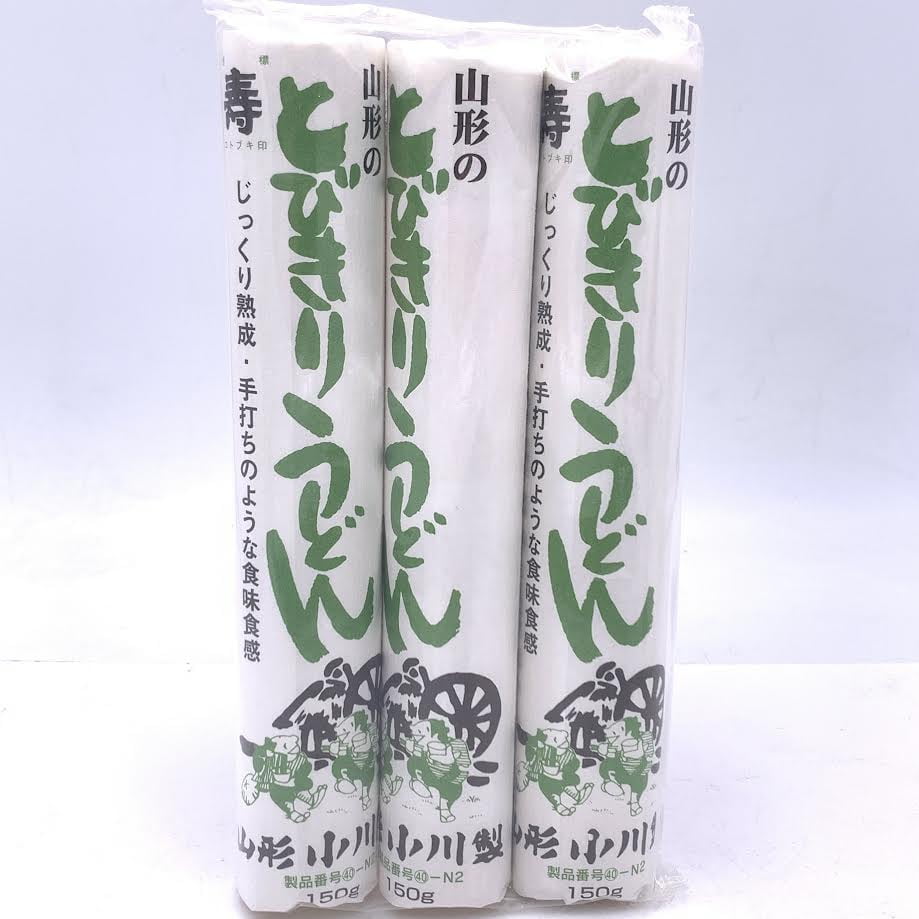 Ogawa Yamagata No Tobikiri Udon Japanese Style Noodle 450g/(3pc ...