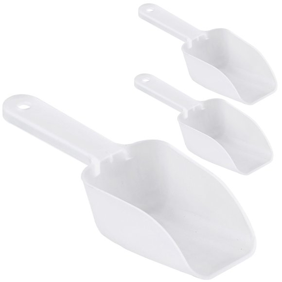 Clear Plastic Scoops