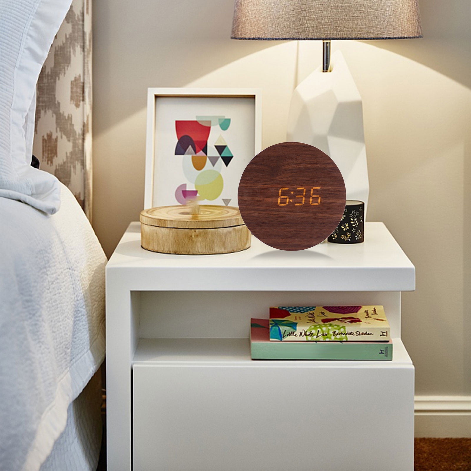 Oggfader Alarm Clocks with Large Numbers Fashionable And Minimalist ...