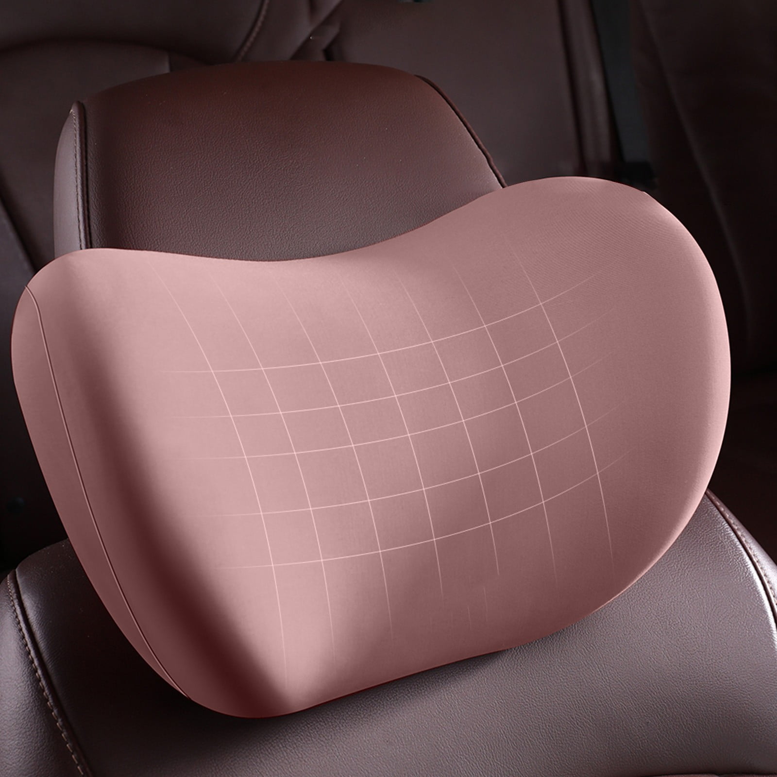 Yarino Car Neck Pillows for Driving Seat Memory Foam Super Soft Car ...