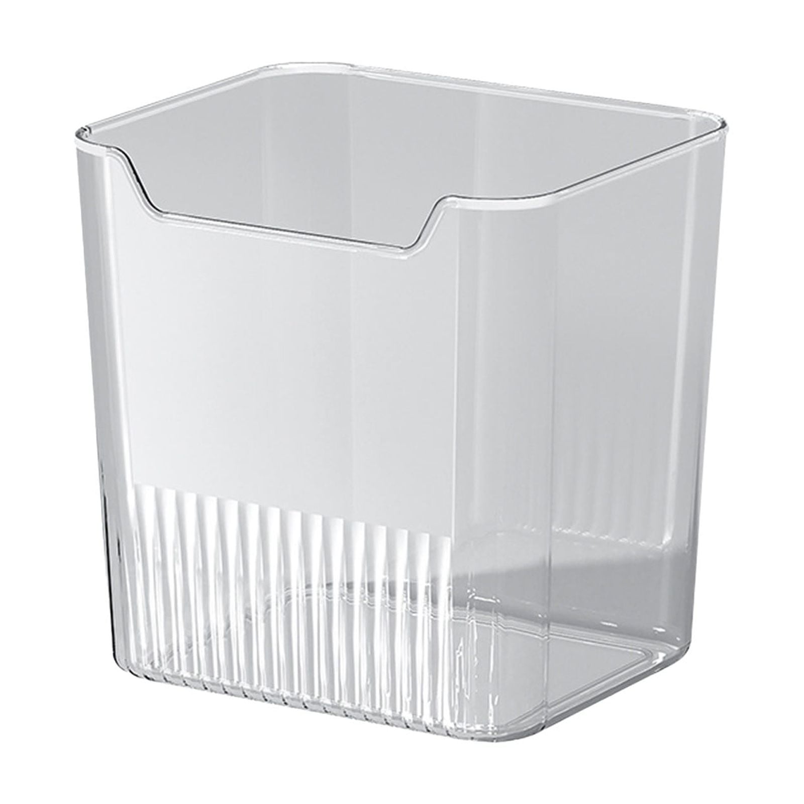 Oggfader Clear Plastic Fridge Door Storage Bins - Large Capacity ...