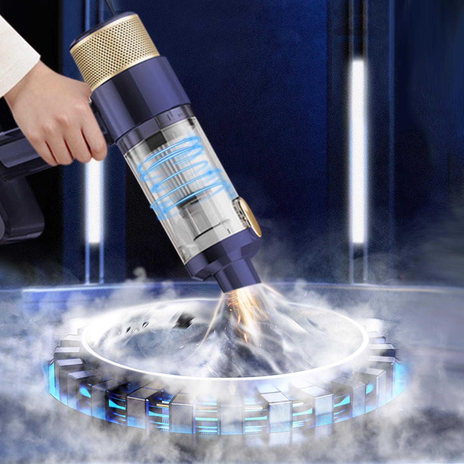 Oggfader Desk Vacuum Cleaner Blowing And Suction Integrated Car Vacuum ...