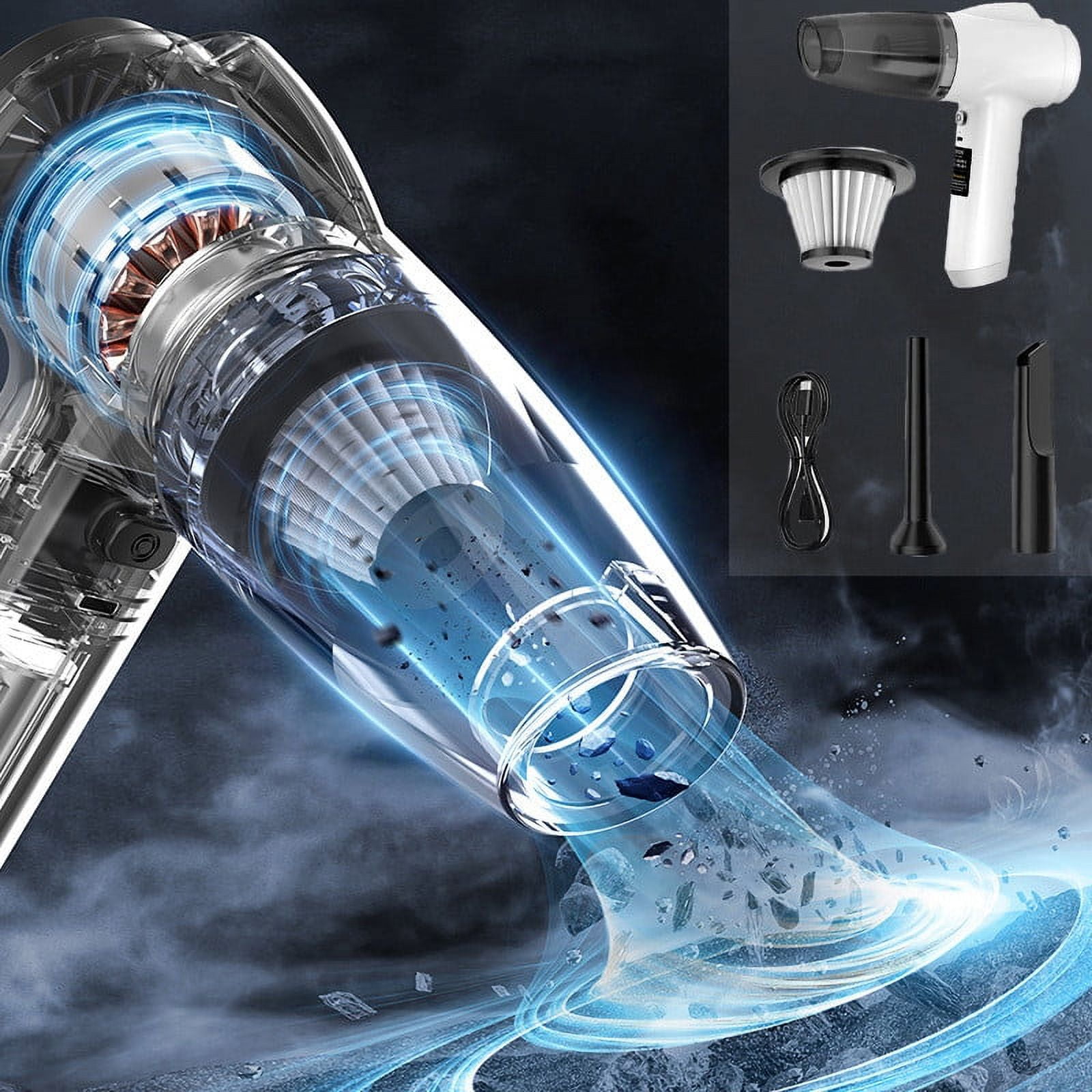 Oggfader Desk Vacuum Cleaner Portable Car Vacuum Cleaner Car Beauty ...