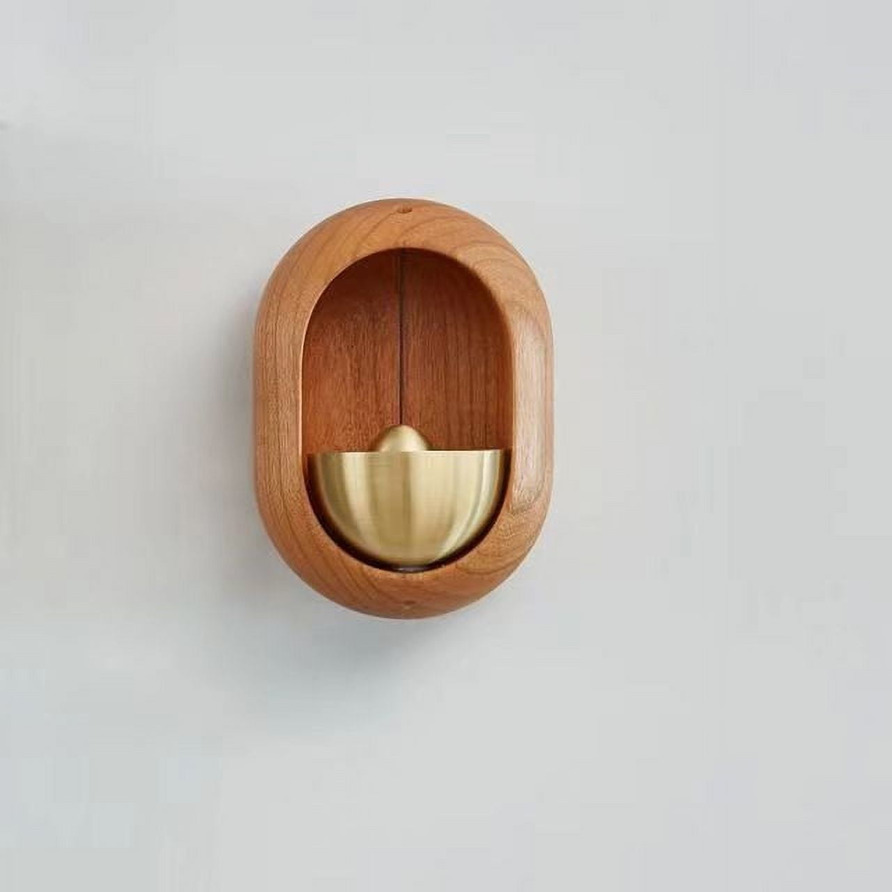 Oggfader Doorbell Brass Solid Wood Dopamine Doorbell Brass Material ...