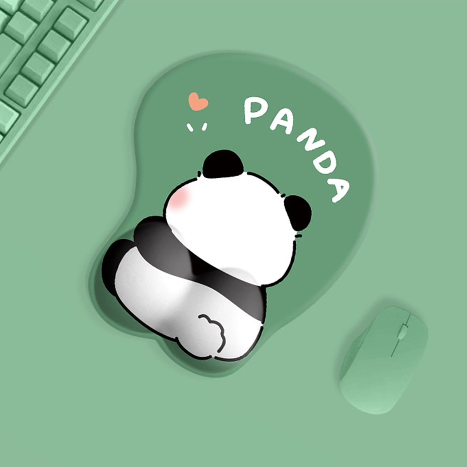 Oggfader Keyboards for Computers Colorful Cute Butt Mouse Pad Wrist ...