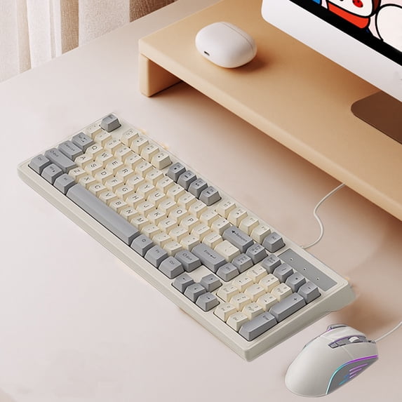 Oggfader Keyboards for Computers RGB Lighting Effect Mechanical Feel ...