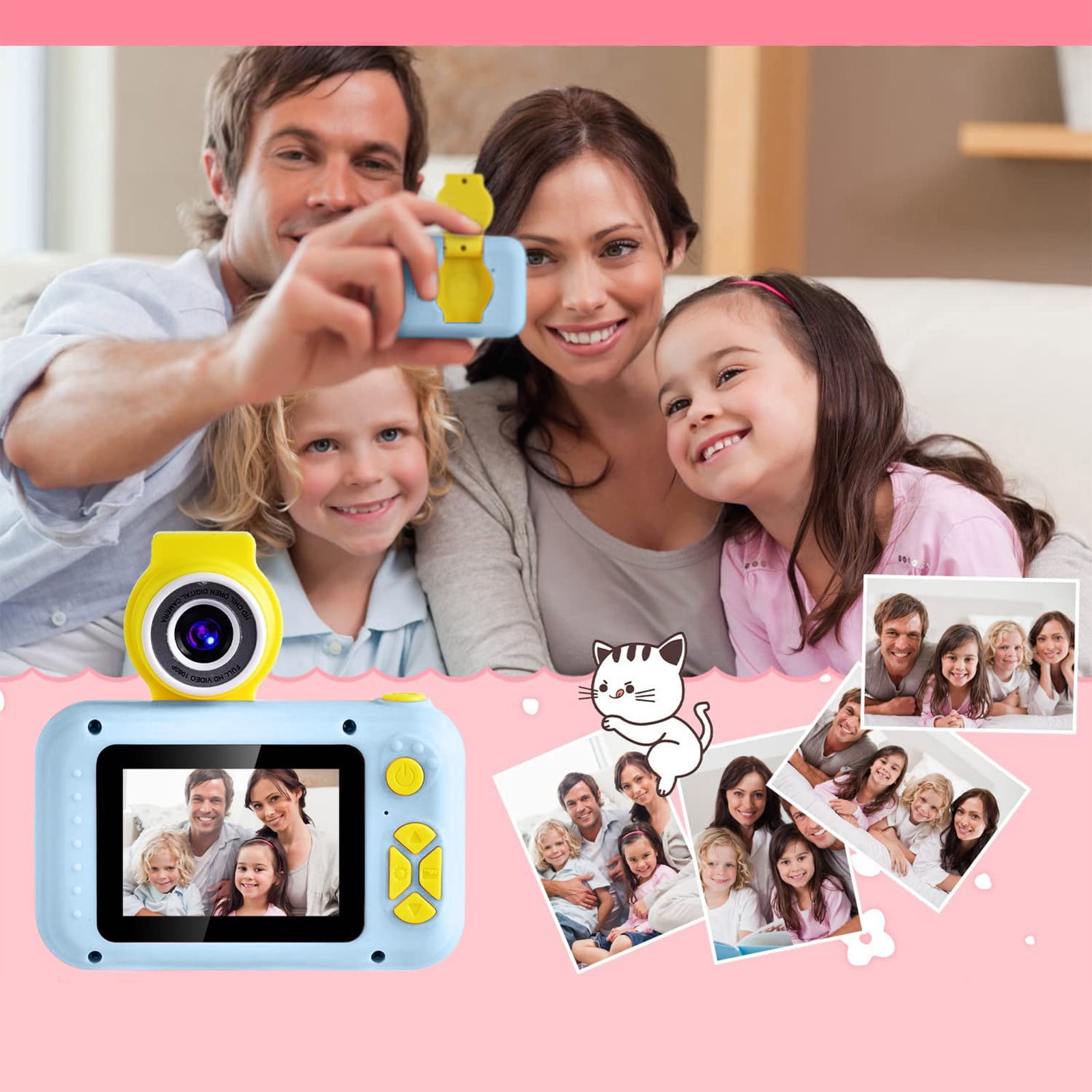 Yarino Kids Camera for Girls Trail Children's Camera (for 3-12 Year ...