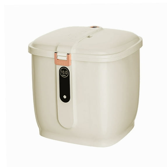 Oggfader Medium Size Airtight Plastic Rice Container with Lid ...