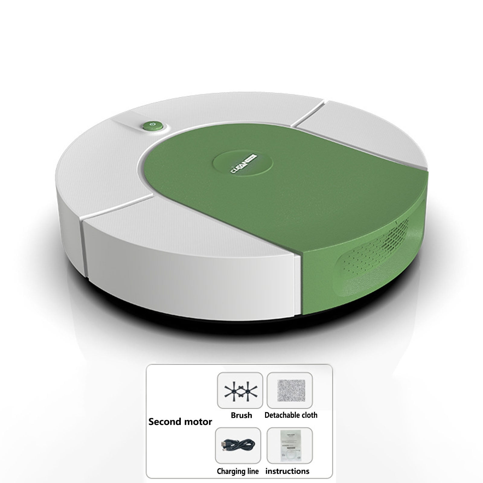 Oggfader Robot Vacuum Sweeping Robot Intelligent 3 in 1 Cleaning ...