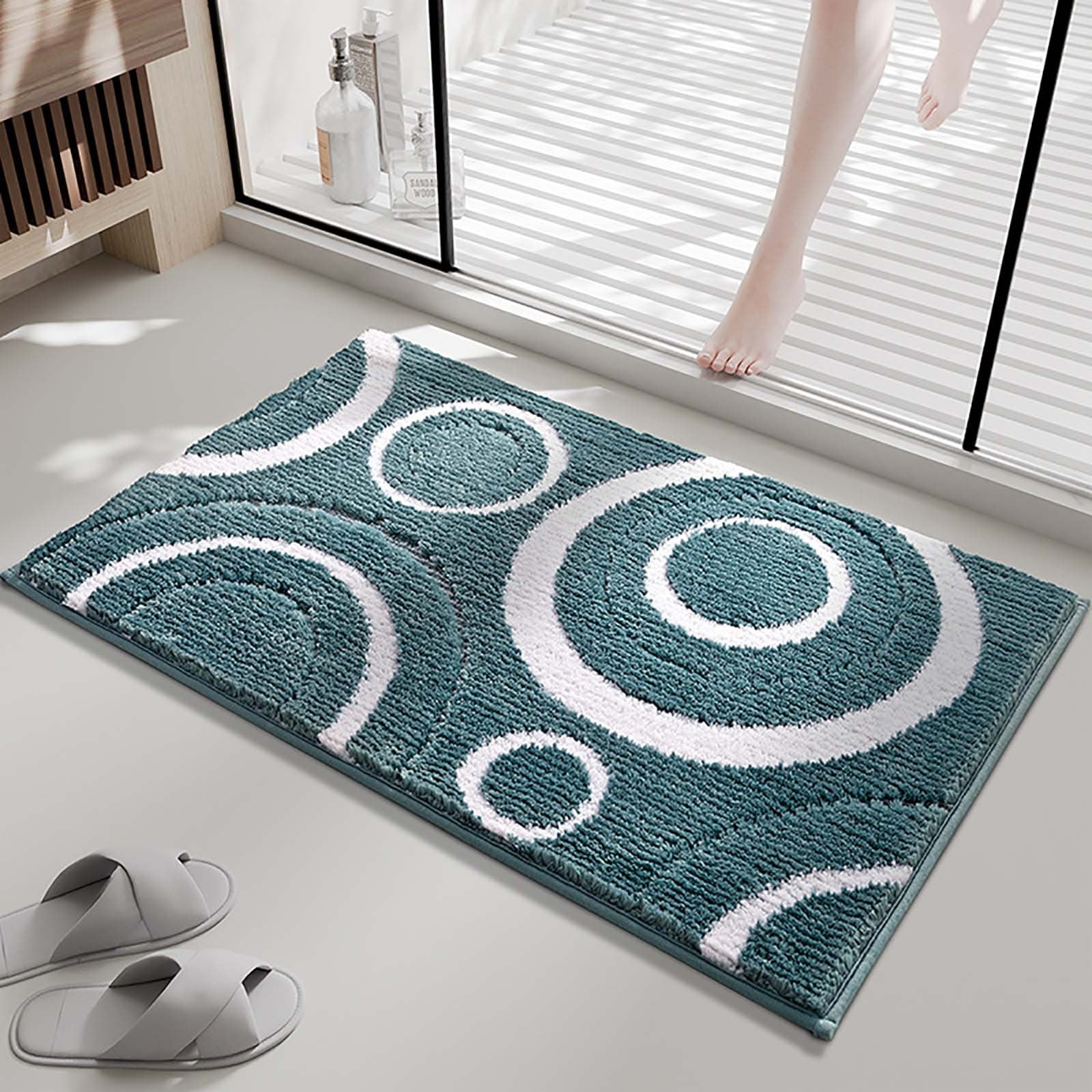 Oggfader Bath Mats for Bathroom Floor Tubs Stip Resistant, Non-Slip ...