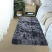 LAKEA 8 Ball Rug Black Round Rug Carpet Non-Slip Flocking Floor Area ...
