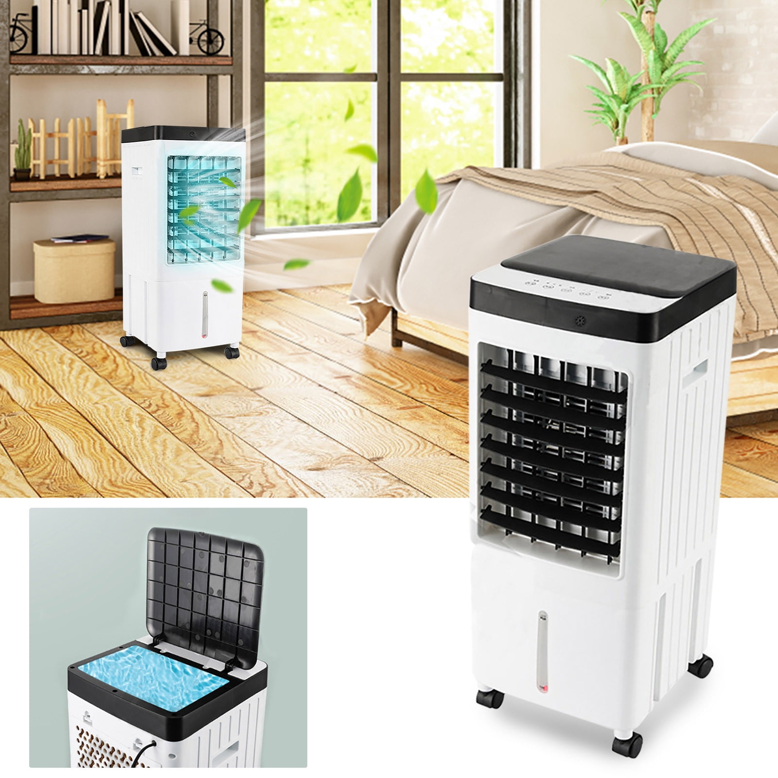 Oggfader Stand Up Air Conditioners Fan Windowless Conditioner Portable
