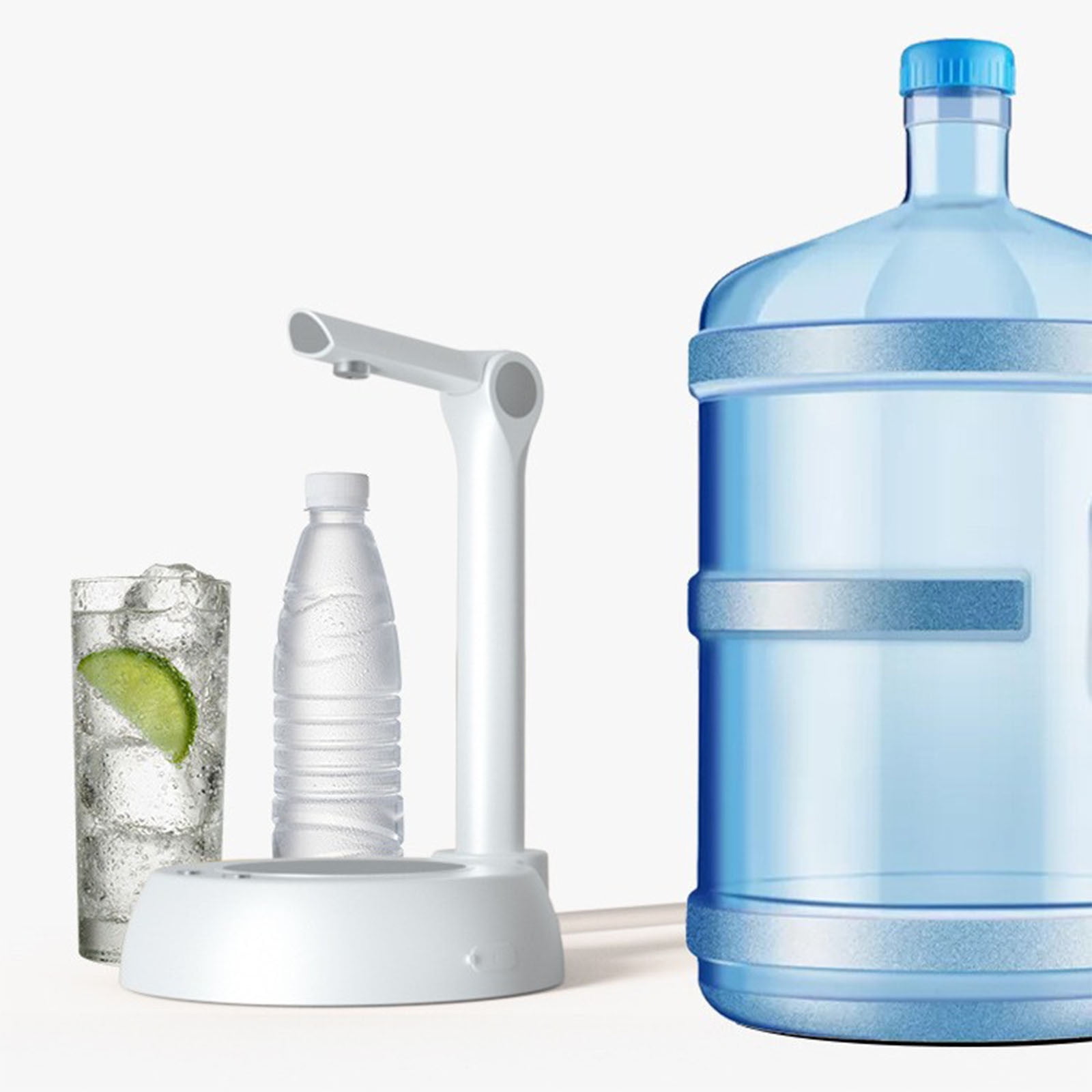 Oggfader Water Bottles Reusable Desktop Water Bottle Dispenser Portable ...