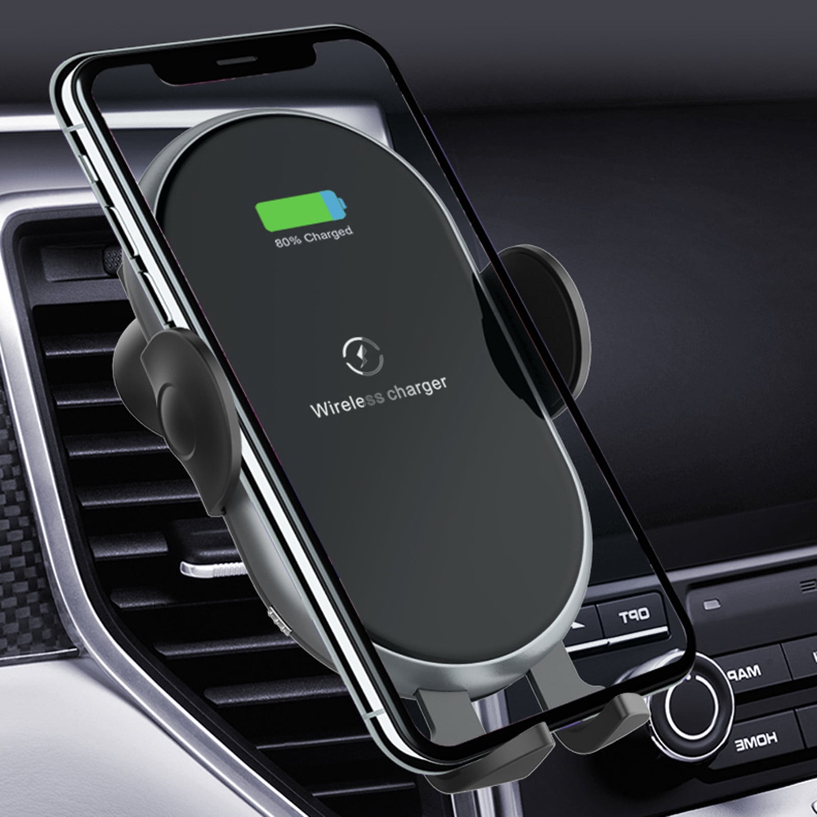 Oggfader Wireless Charger Stand 10 W Car Wireless Charger Double Sided ...