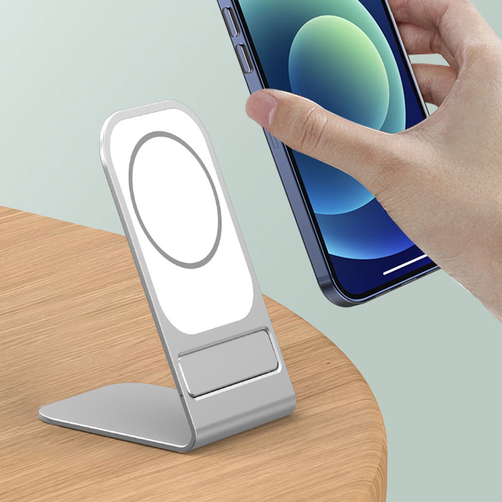 Oggfader Wireless Charger Stand 15W Folding Aircraft Grade Magnetic ...