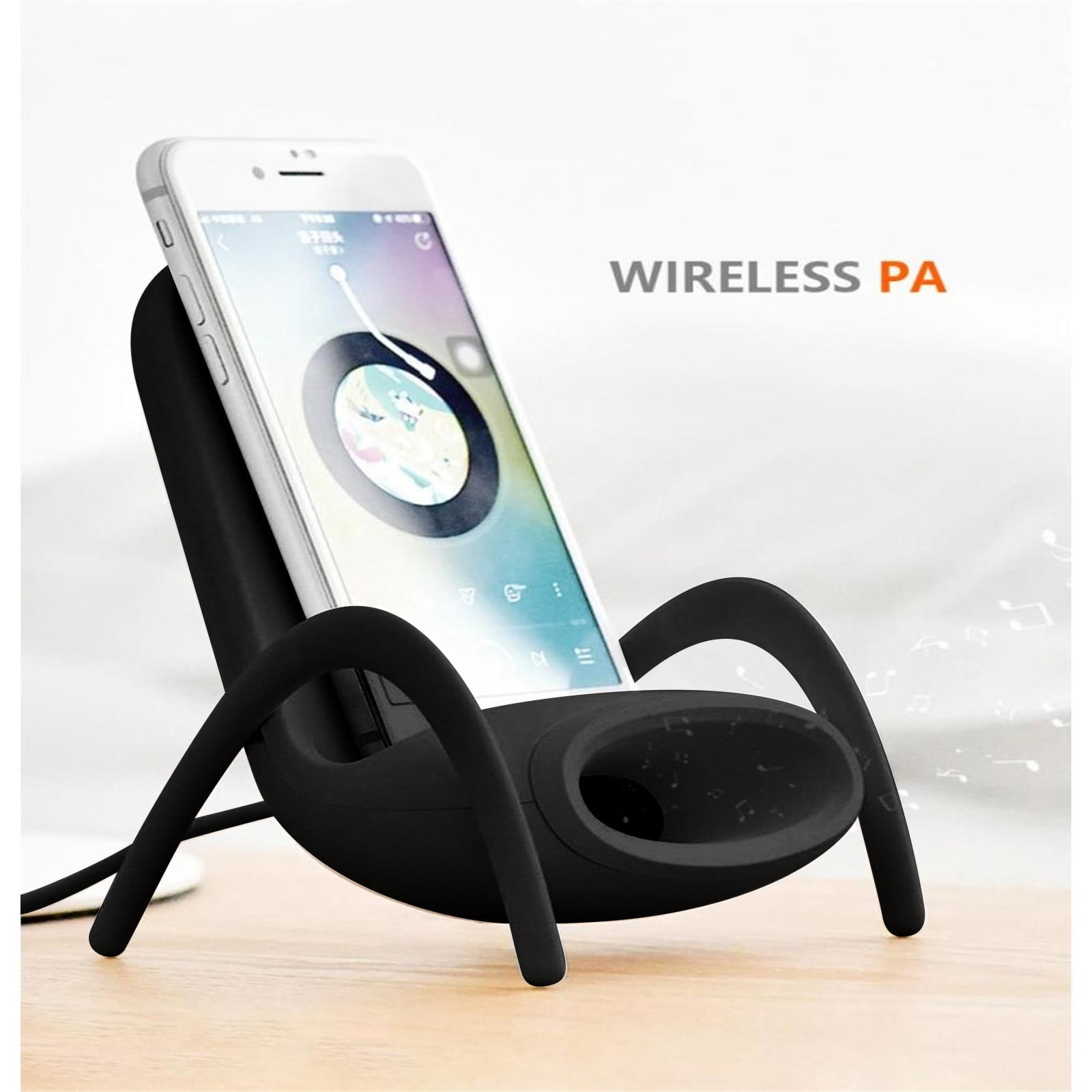 Oggfader Wireless Charger Stand Portable Mini Chair Wireless Charger ...