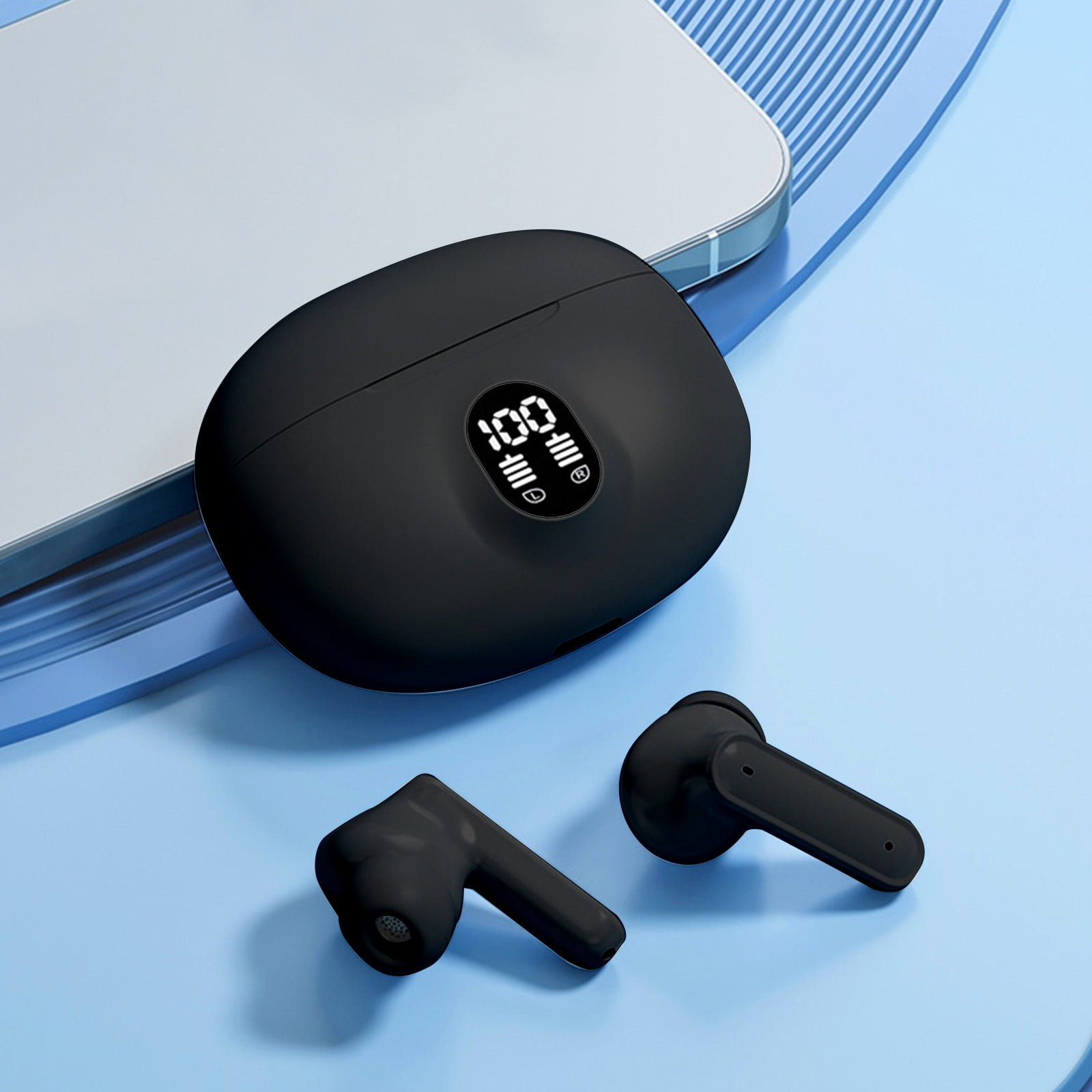 Oggfader Wireless Earbuds Bluetooth 5.3 In Ear Call Noise Reduction And ...