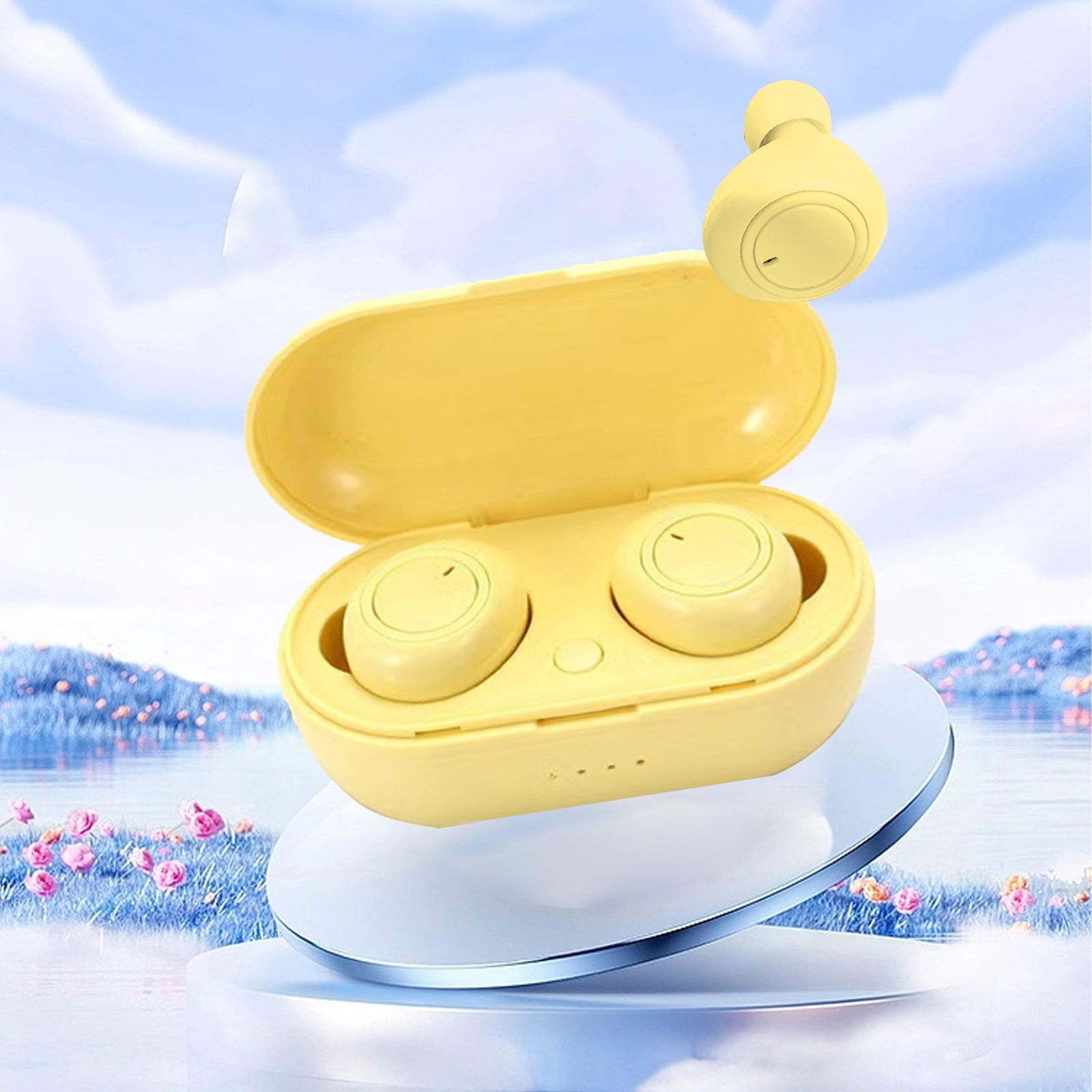 Oggfader Wireless Earbuds Mini Earplug Bluetooth Earphones Bluetooth 5. ...