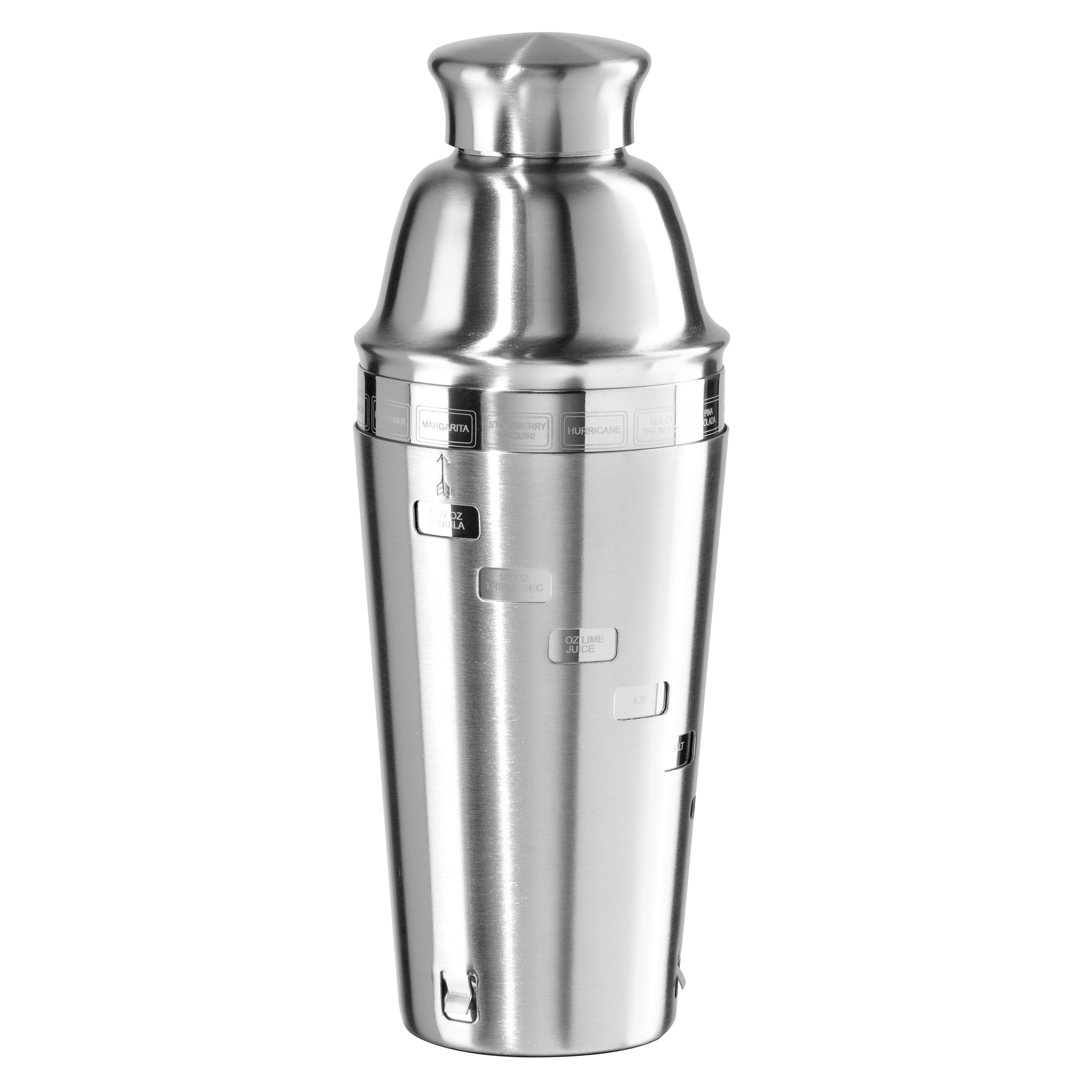 Oggi Dial-a-Drink Stainless Steel Cocktail Shaker (1 lt, 34 oz ...