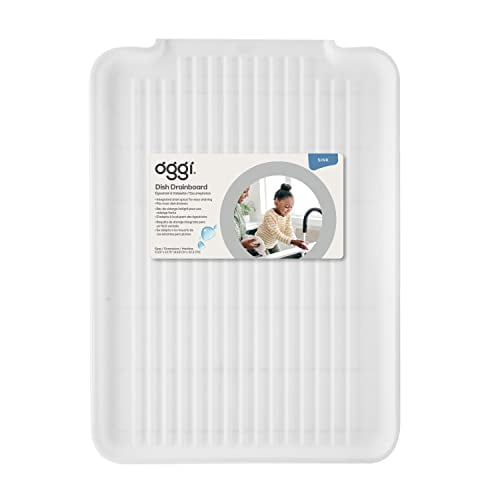 Oggi Dish Drain Board & Drying Rack Tray for Kitchen - Ideal Rigid ...
