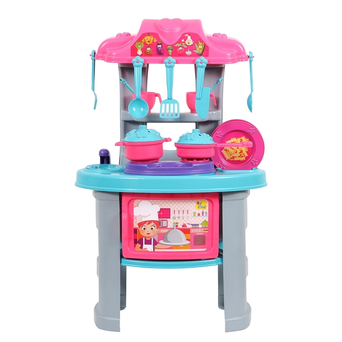 Ogi Mogi Toys Play Kitchens - Indoor Pretend Cooking Playground ...