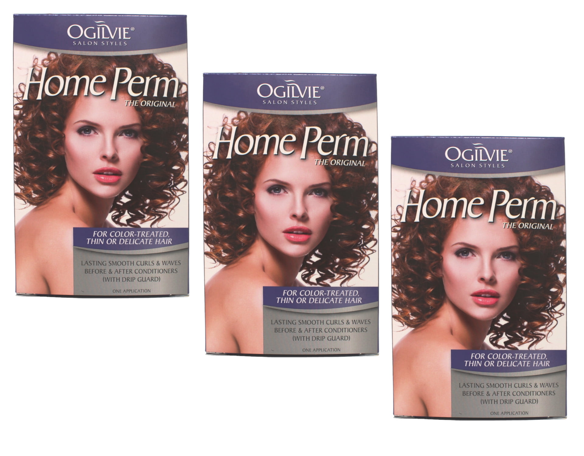 Ogilvie Home Perm for Color-Treated, Thin or Delicate Hair, Heat ...