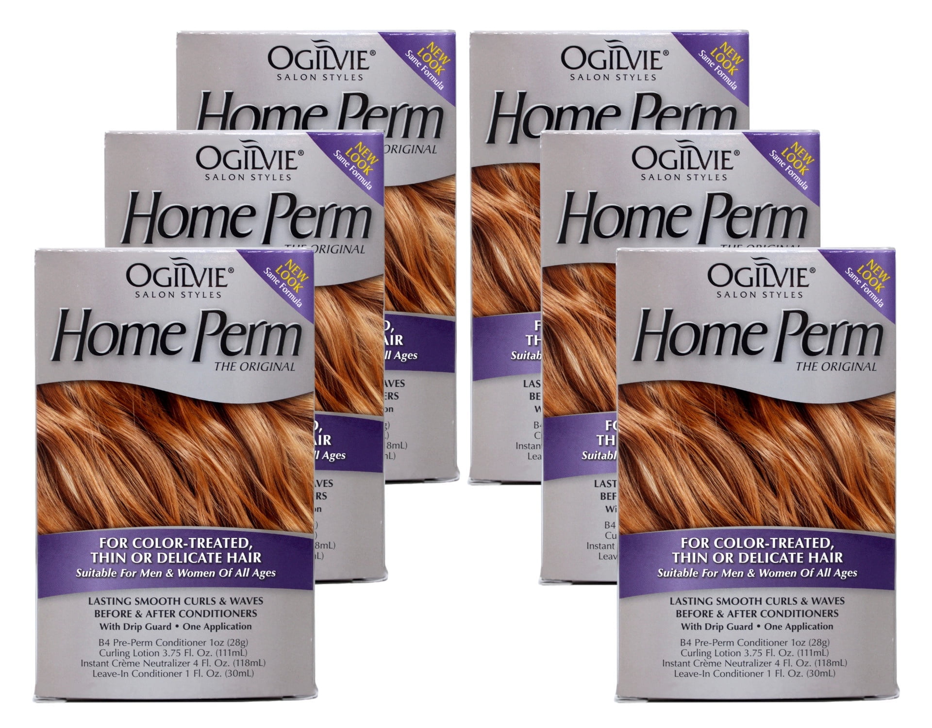 Ogilvie Home Perm for Color-Treated, Thin or Delicate Hair, 1 ...