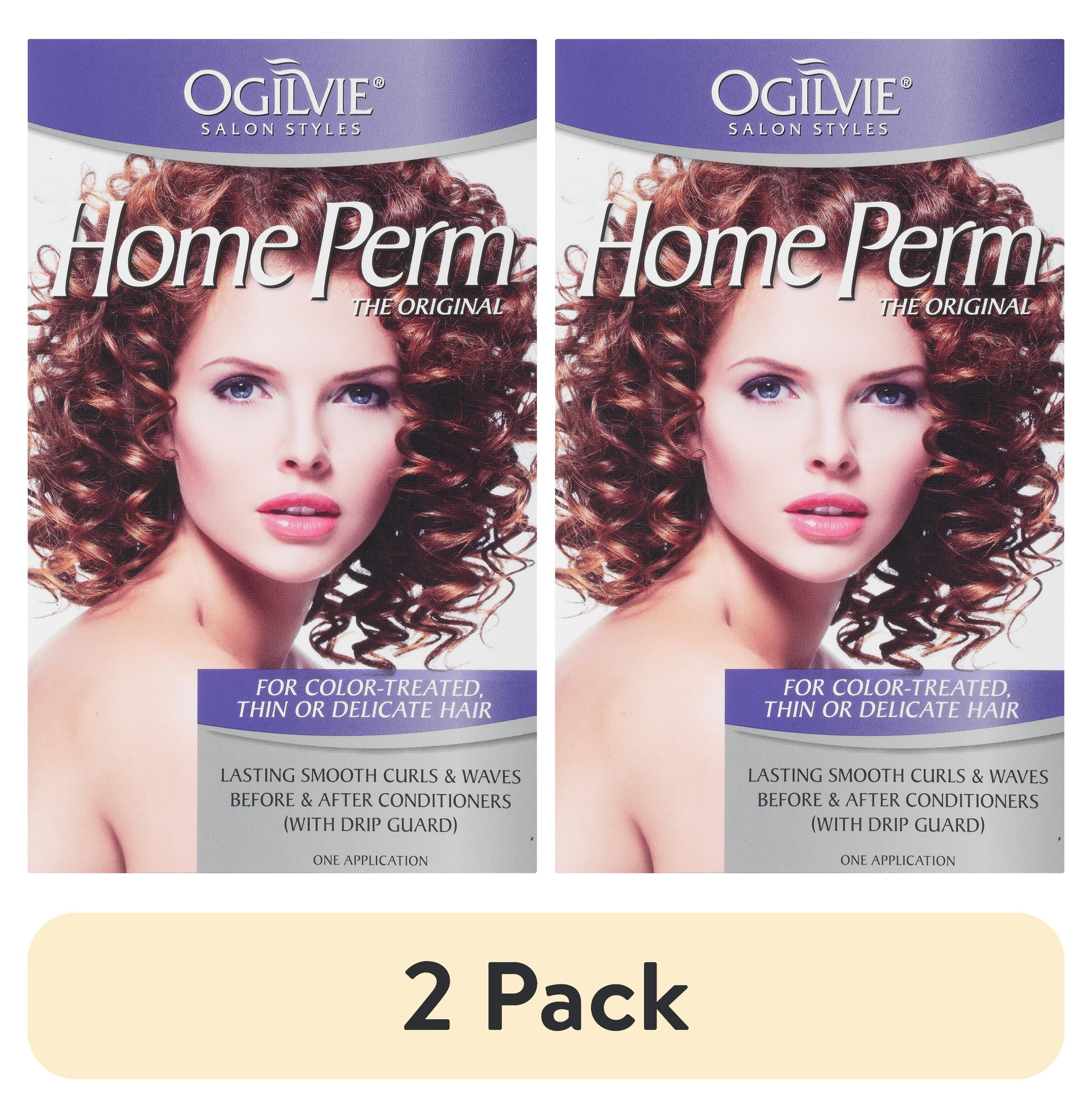 (2 pack) Ogilvie Home Perm for Color-Treated, Thin or Delicate Hair, 1 ...