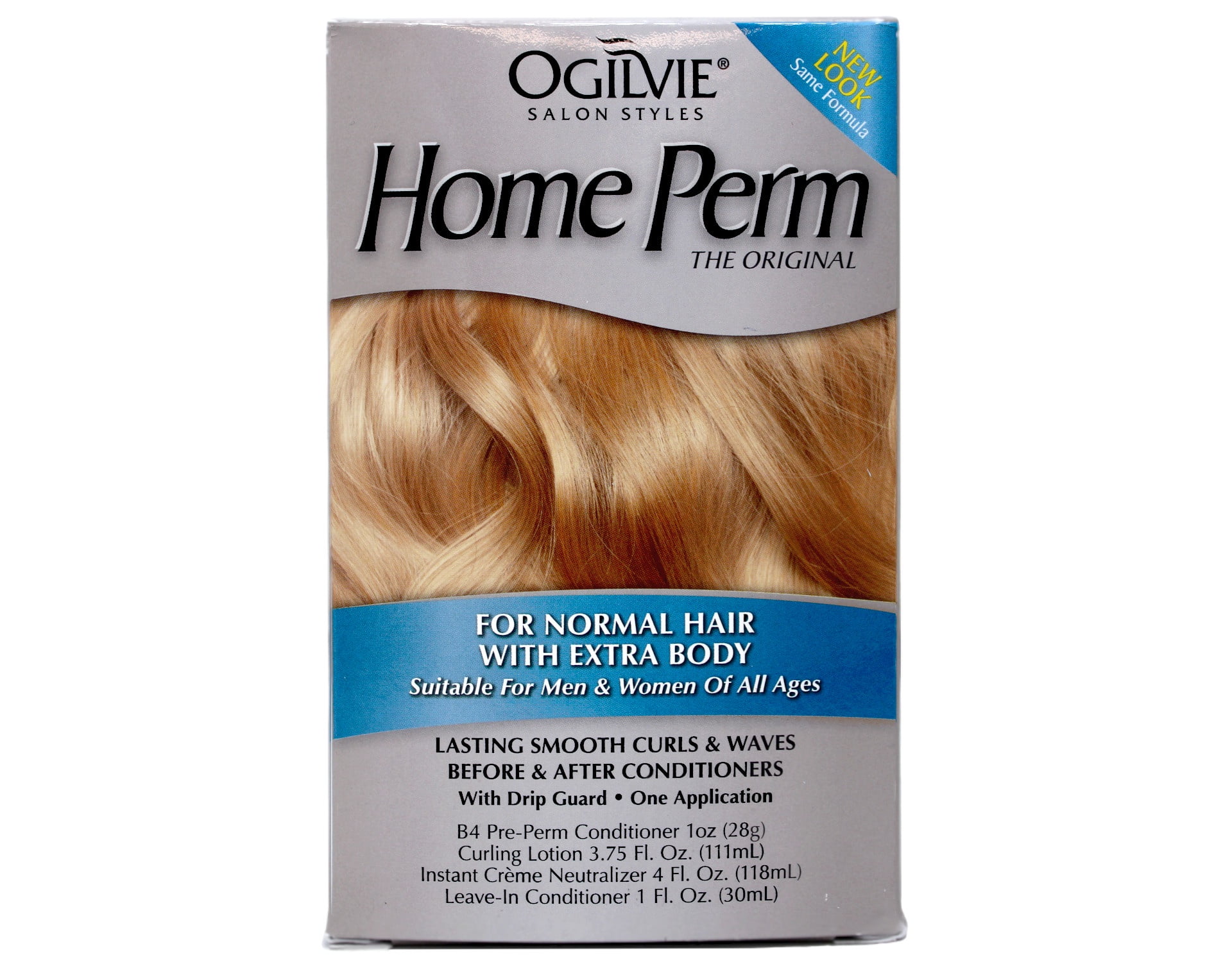 Ogilvie Salon Styles Original Home Hair Perm for Extra Body and Lasting ...