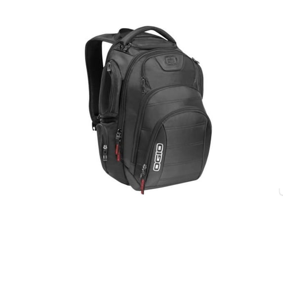 OGIO Gambit 17" Laptop Backpack, Black, Polyester, Fleece Lined, Foam ...